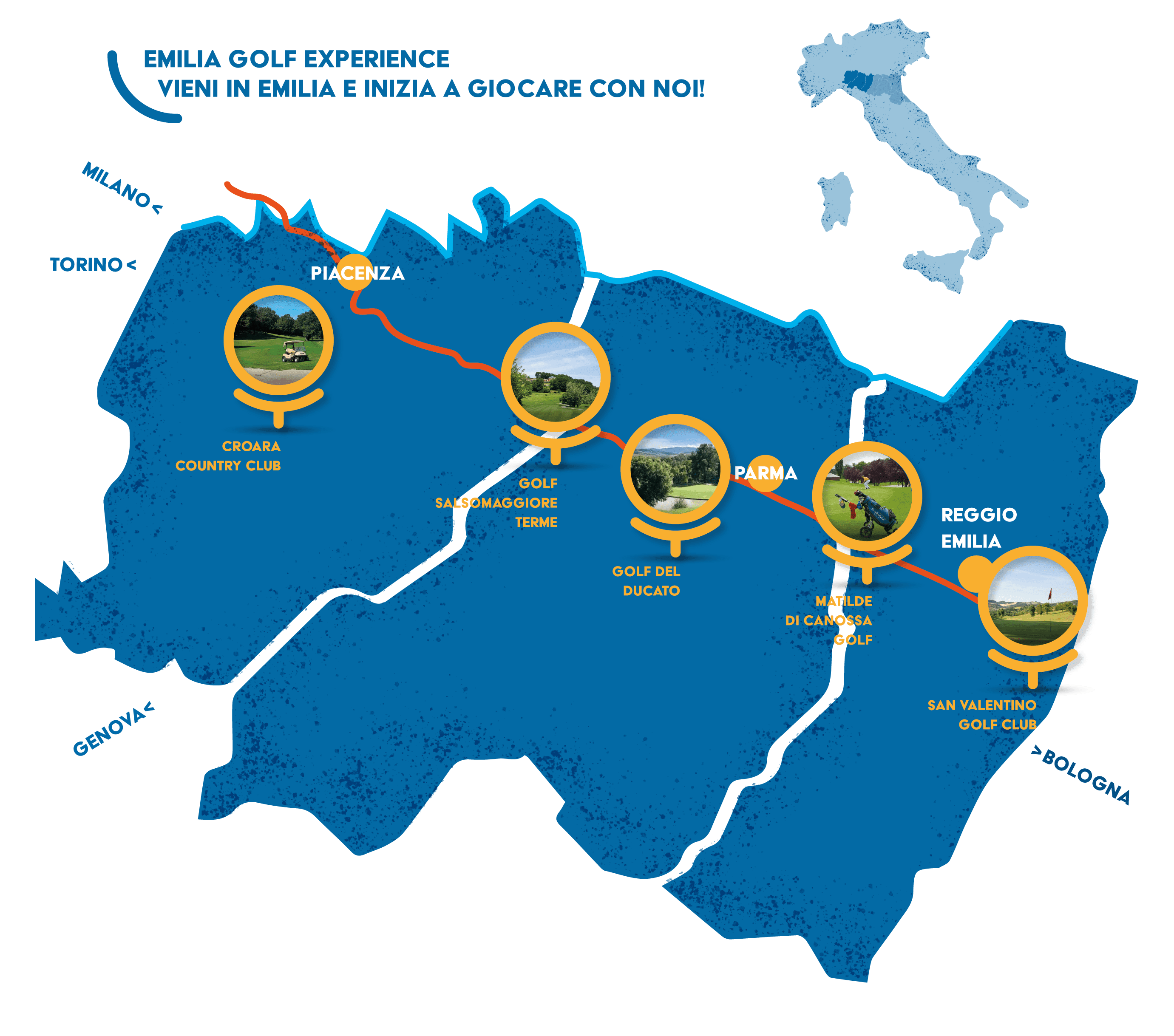 Golf experience | Visit Emilia